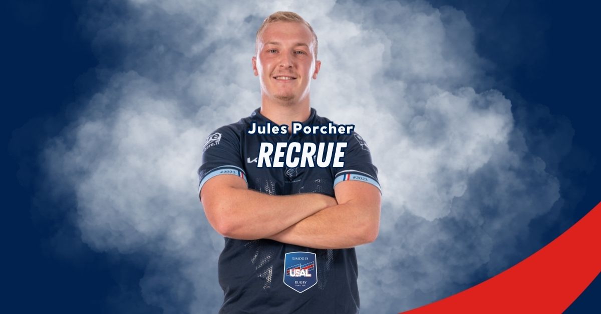 Jules Porcher signe à l'USAL - USALimoges